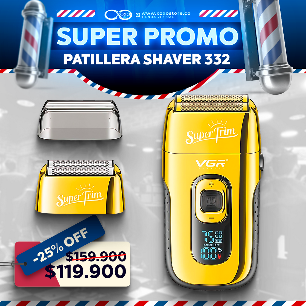 Máquina afeitadora VGR V-332 – XoXo tienda